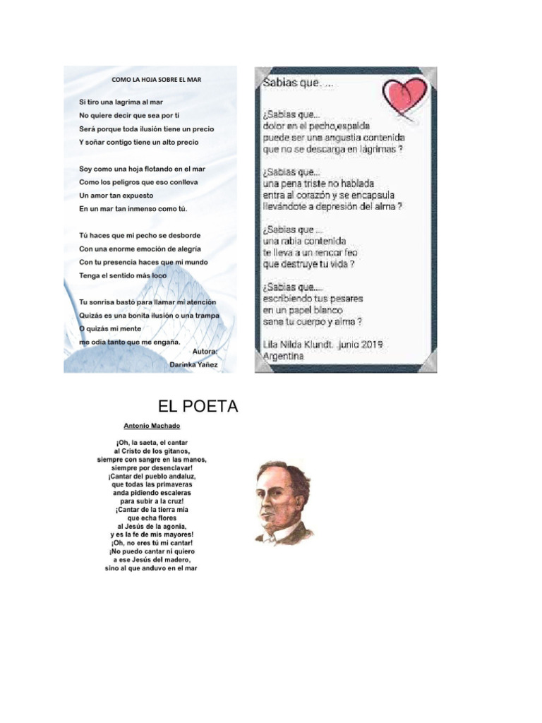 Español Poemas 2 | PDF