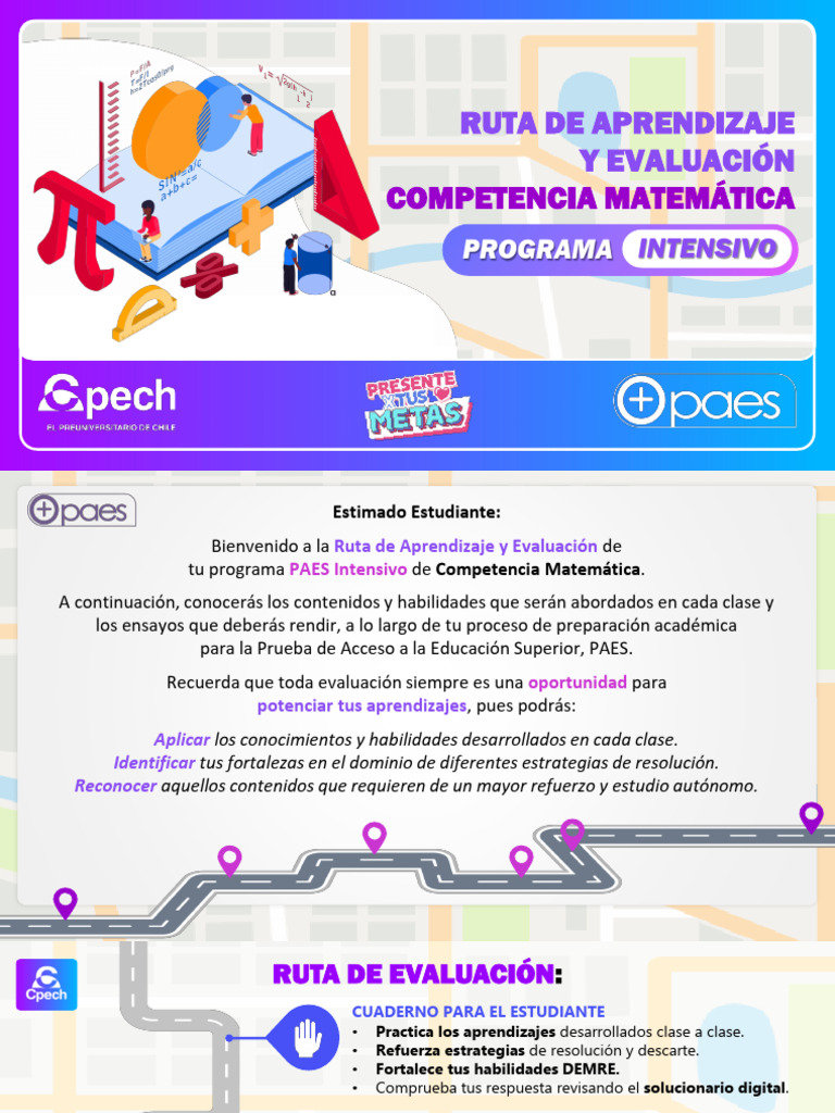 M2 P7 Ruta De Aprendizaje M1 Pdf Evaluación Ecuaciones