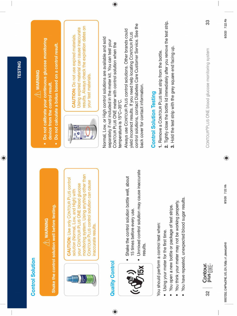 Quality Control Contour Plus | PDF