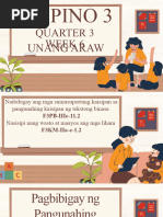 LP Pagpapalit NG Tunog Unahan Gitna Hulihan | PDF