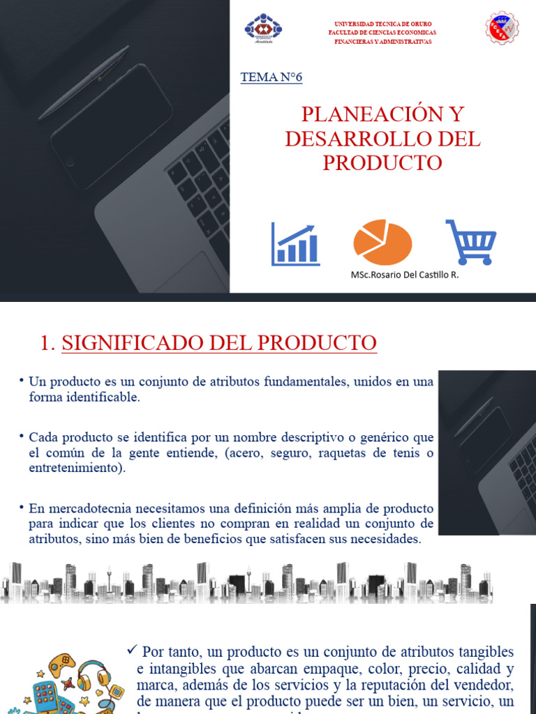 Tema 6 PLANEACION Y DESARROLLO DEL PRODUCTO | PDF | Producto (Negocio ...