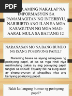 EXAMPLE OF Bionote | PDF