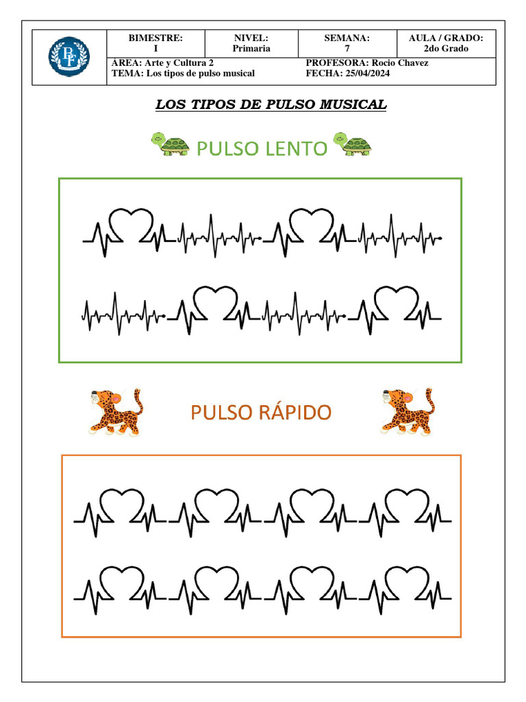 Tipos de Pulso Musical en Primaria | PDF