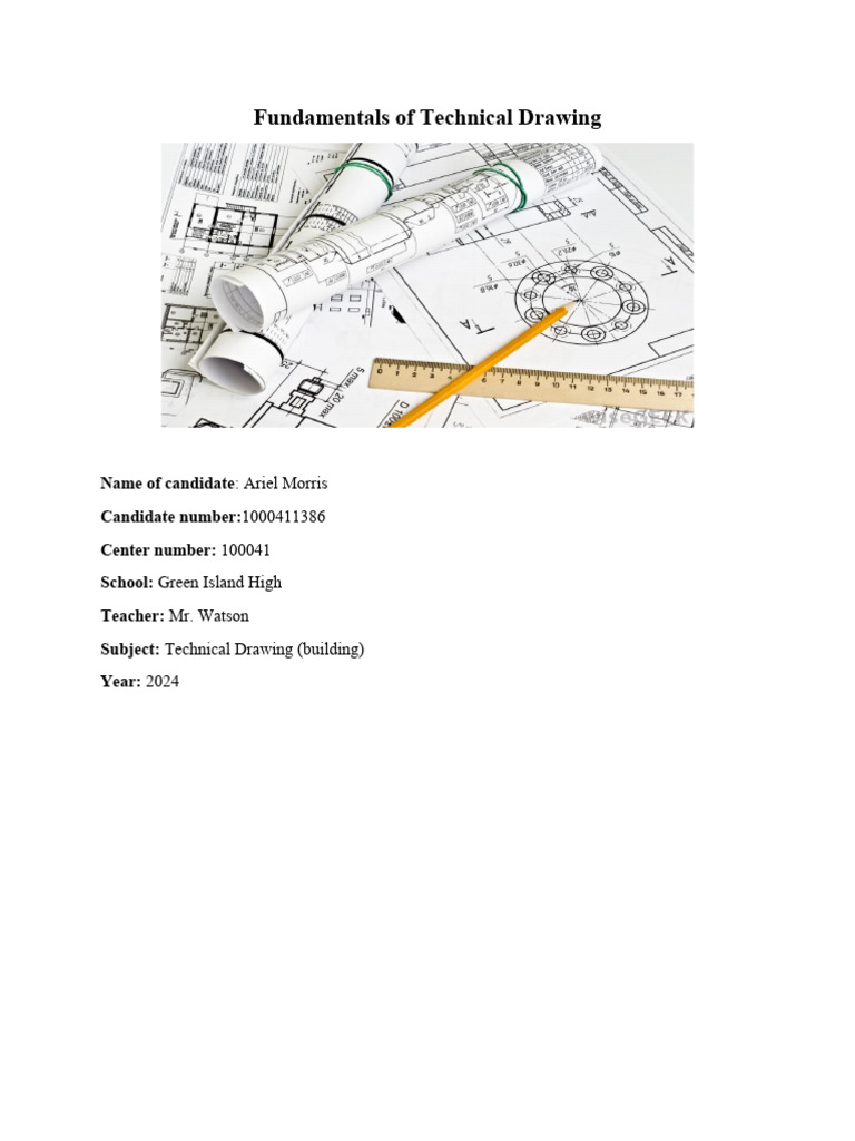 Fundamentals of Technical Drawing (Ariel Morris) | PDF | Technical ...