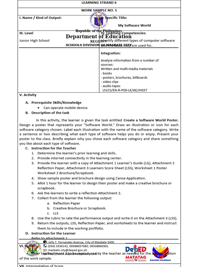 Junior High Software World Poster Guide | PDF | Integrated Development Environment | Software