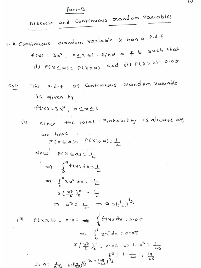 P&s Unit - III Part-2 | PDF
