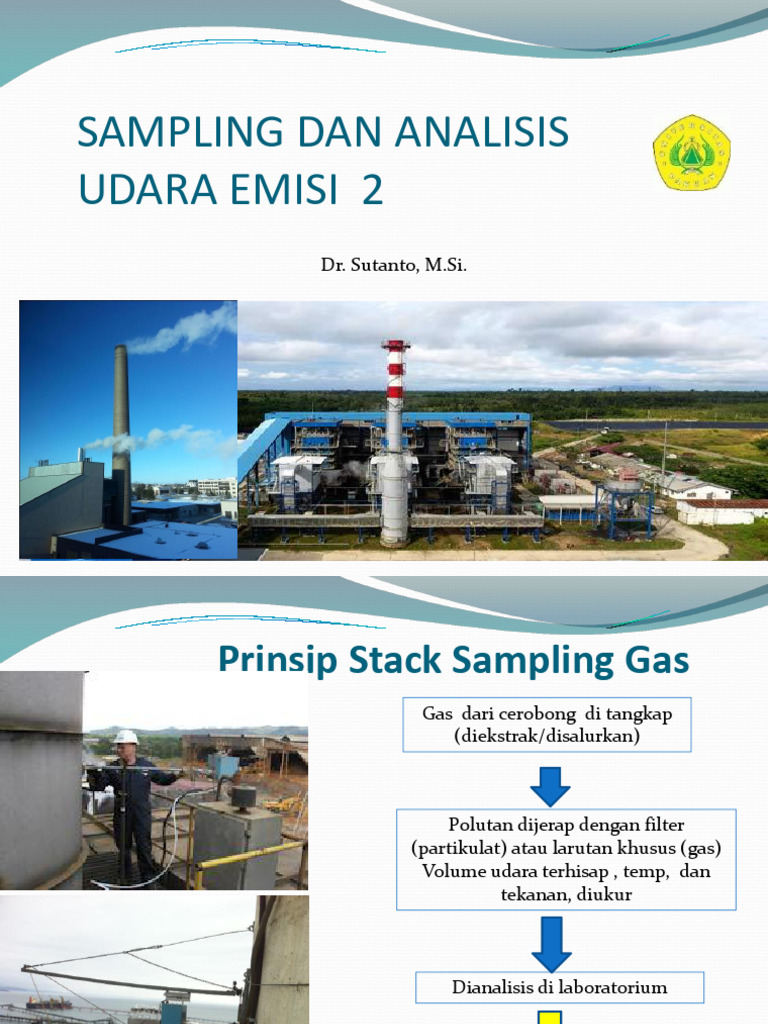 Sampling Udara Emisi 2 | Download Free PDF | Exhaust Gas | Mercury ...