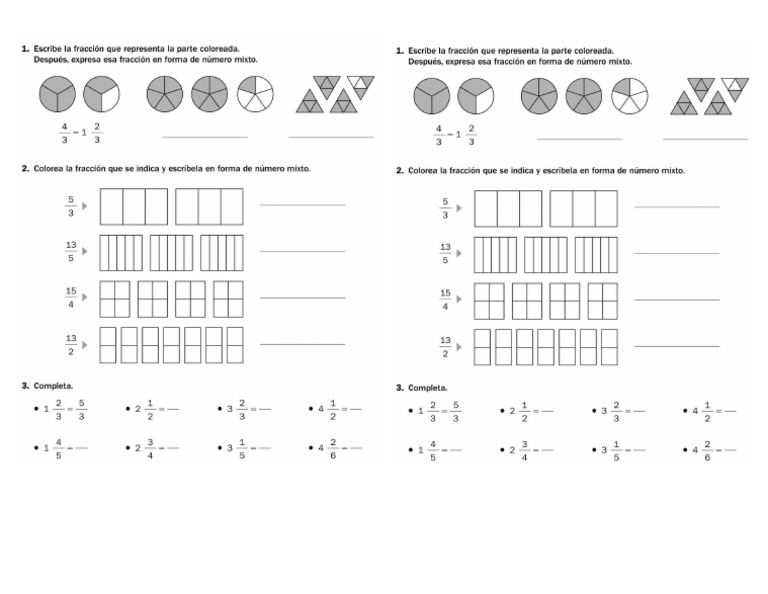 Numeros Mixtos | PDF