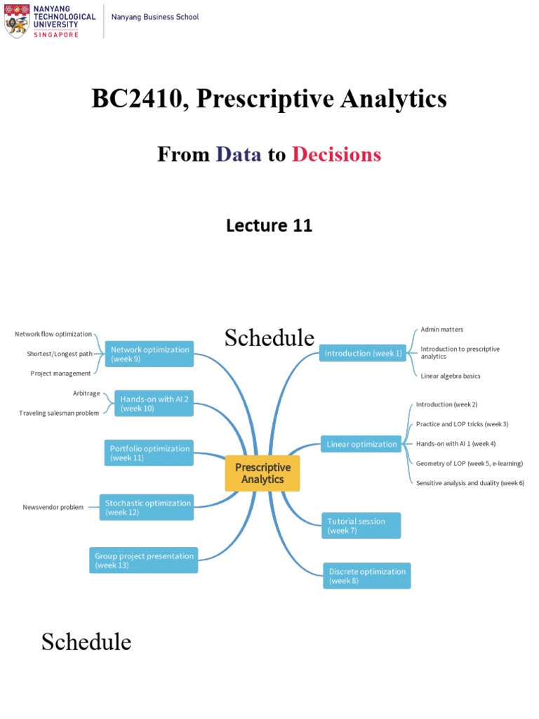 Lecture 11, Portfolio Optimization With Annotation | PDF | Probability Distribution ...