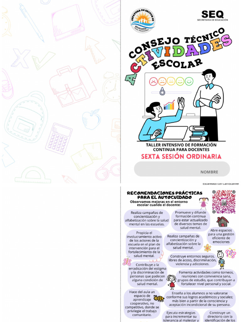 Cuadernillo Cte 6 | PDF
