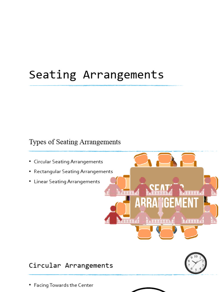 Seating Arrangements | PDF
