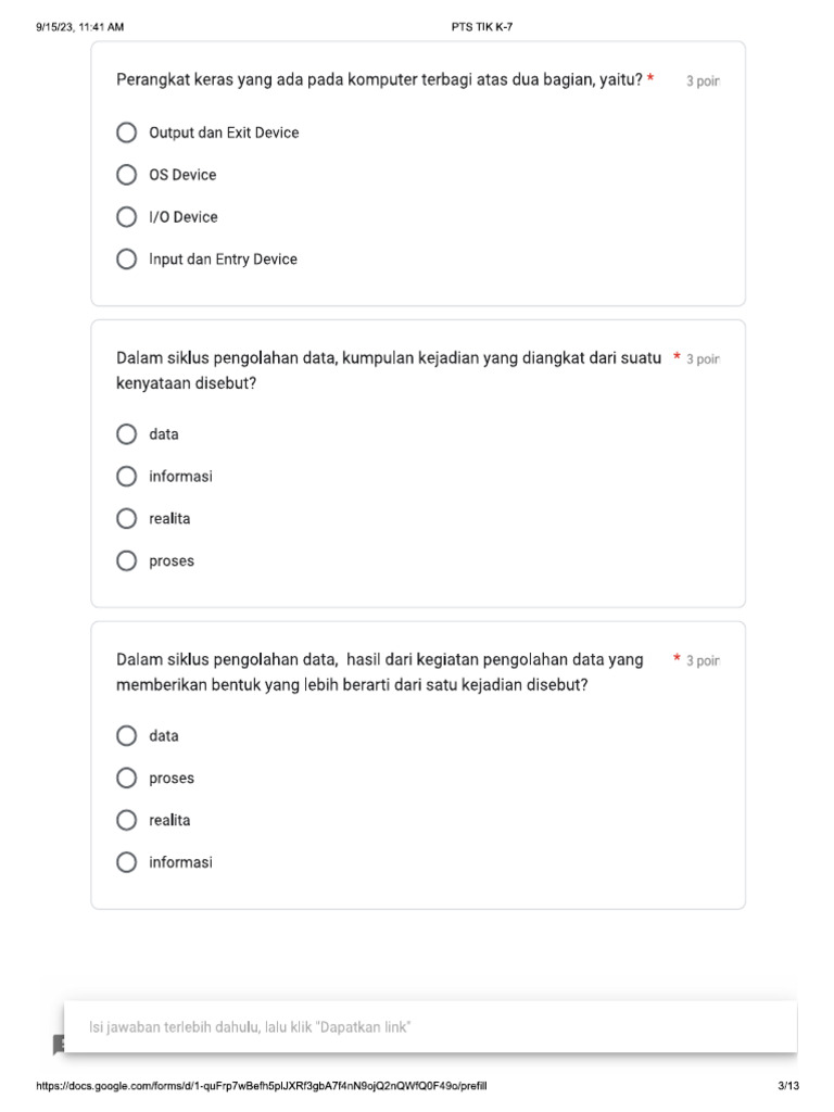 2223 Pts 1 Tik 7 Draft 1 | PDF