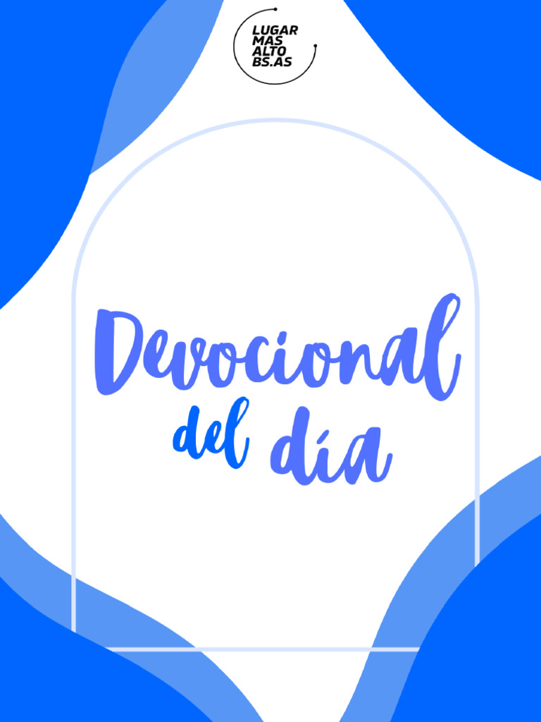 Devocional 26 de Abril | PDF | Pecado