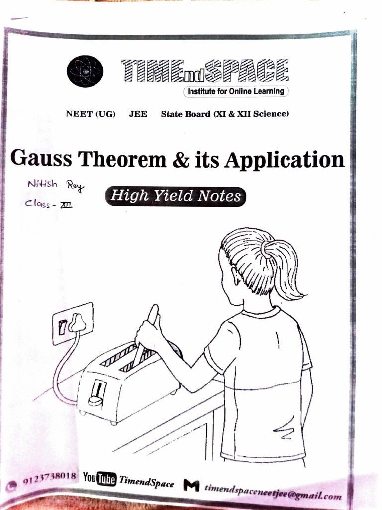 Gauss Theorem | PDF | Flux | Sphere