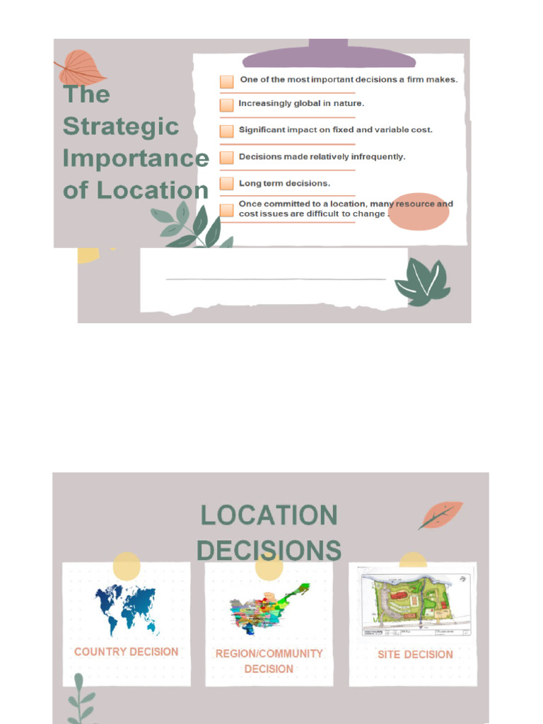 LOCATION STRATEGY | PDF