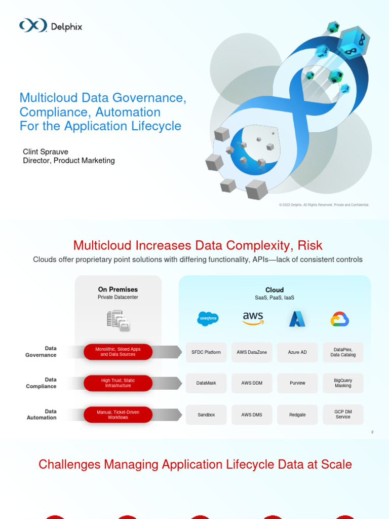 Multicloud Data Governance | PDF | Cloud Computing | Software As A Service