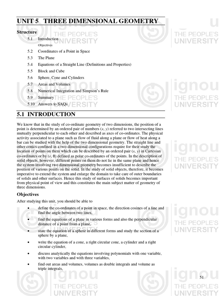 Unit 5 | Download Free PDF | Coordinate System | Line (Geometry)