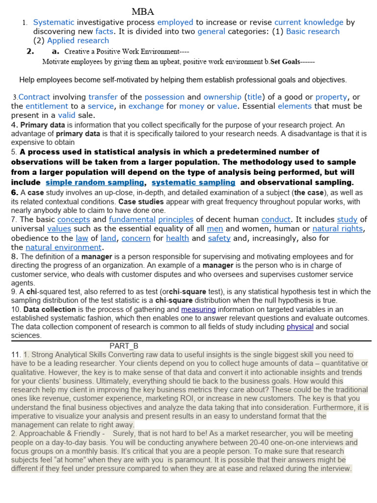 MBA1 | PDF | Motivational | Motivation