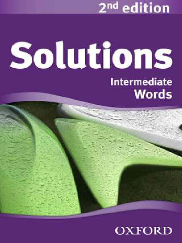 Solutions Intermediate 2nd Edition Students Book | PDF
