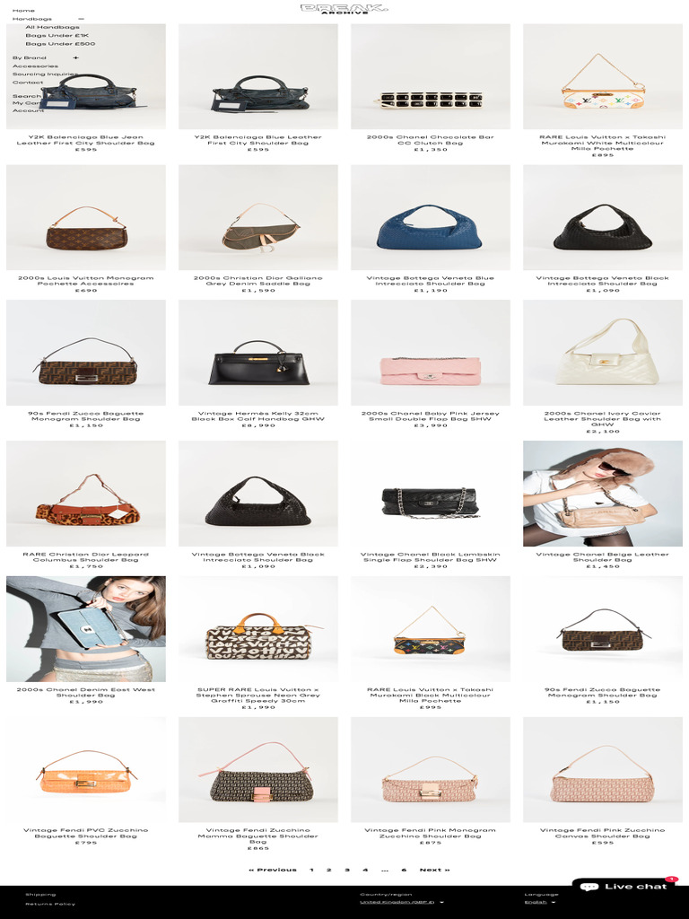 Authentic Vintage Designer Handbags Break. Archive – Page 2 – Break ...