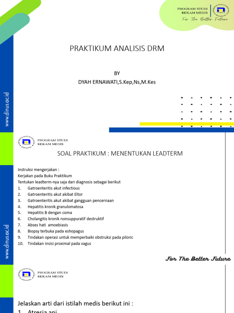 G. Praktikum Analisis DRM | PDF