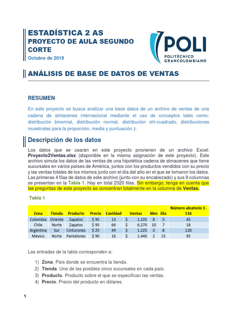 Proyecto Segundo Corte | PDF | Media | Diferencia