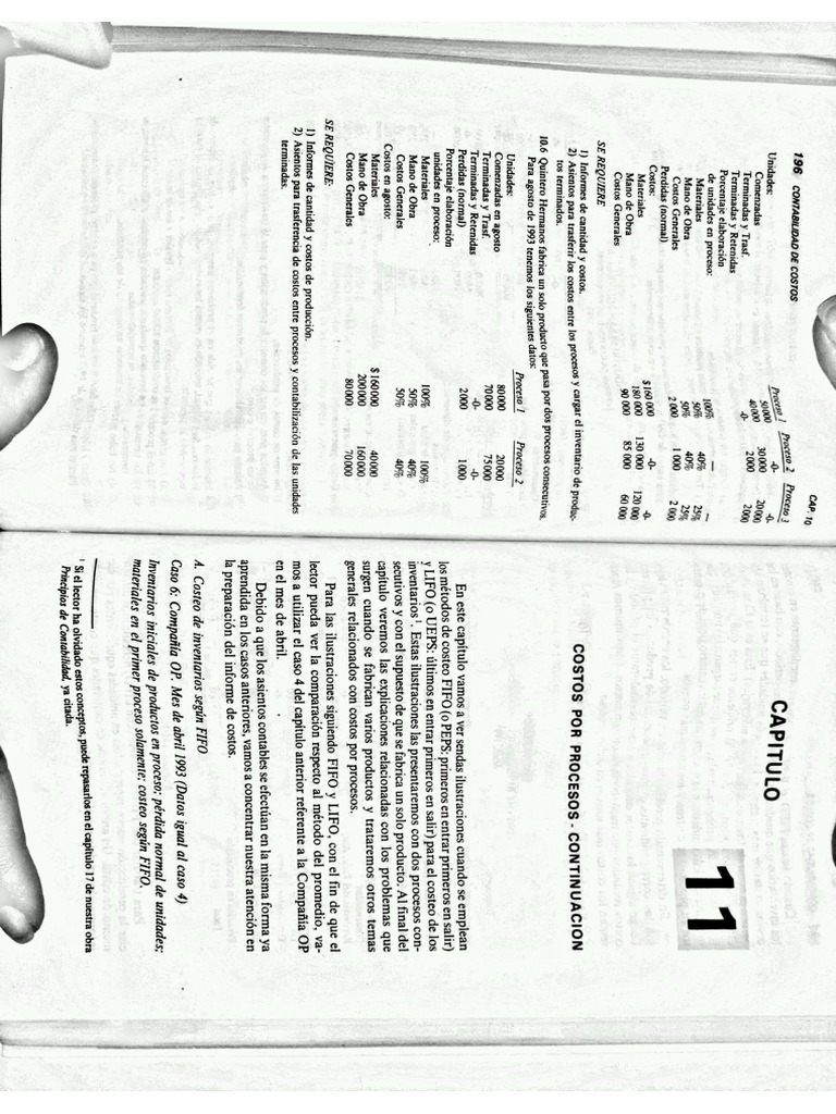 costos parte 1 | PDF