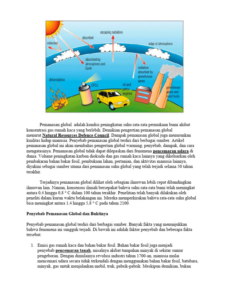 Tugas Ian Pemanasan Global | PDF