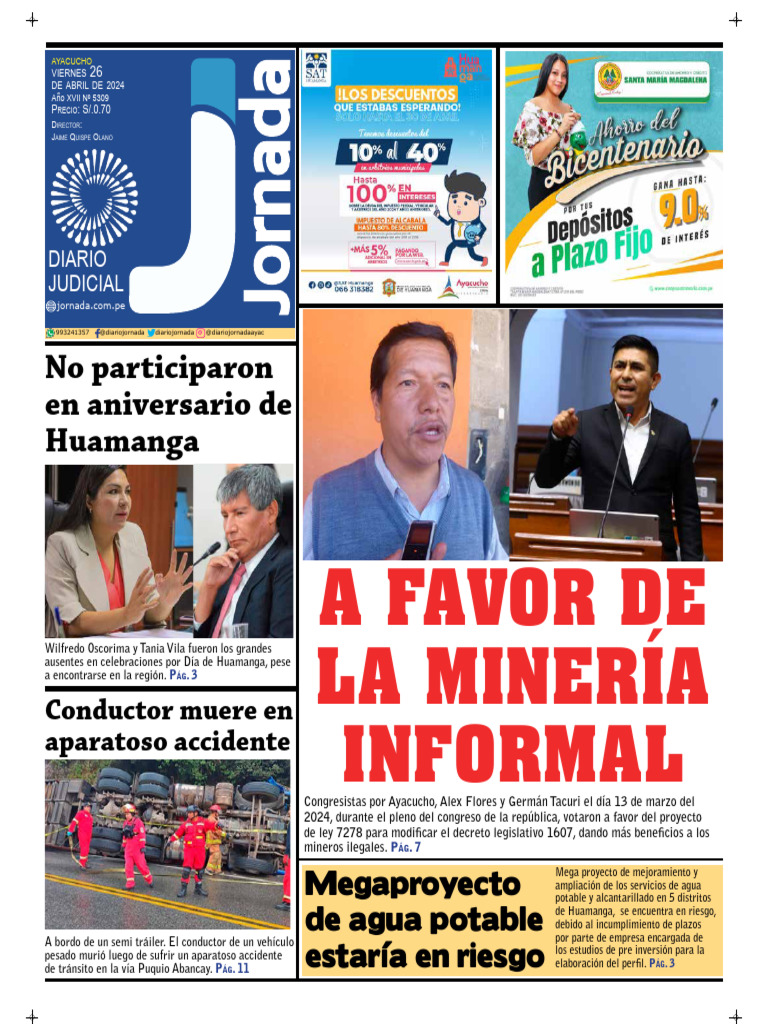 Jornada Diario 4-26-2024 | PDF