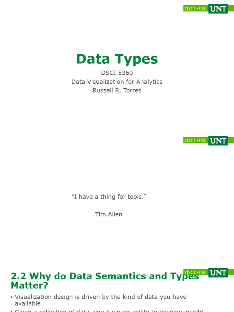 04_dataTypes | PDF | Data | Level Of Measurement