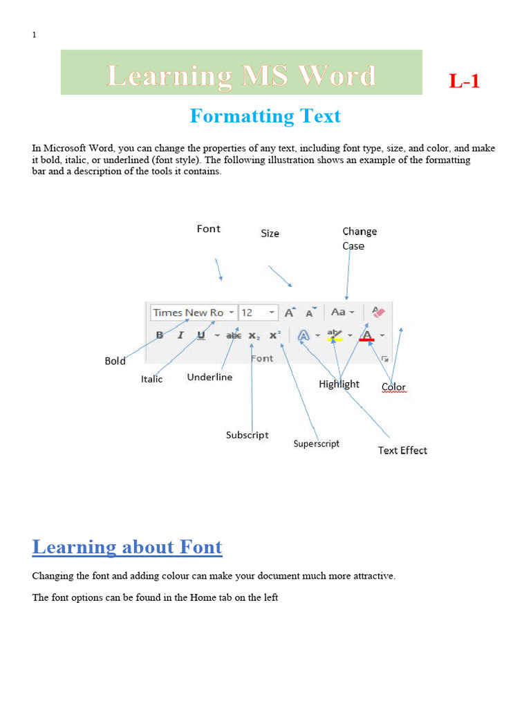 MS Word 16 Learn With Assignment | PDF | Hyperlink | Microsoft Word