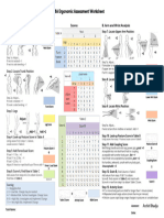 RULA Employee Assessment Worksheet | PDF | Arm | Anatomical Terms Of Motion