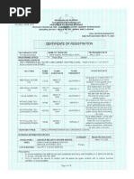 BIR Form 2303 Registration Sample | PDF | Taxes | Economies