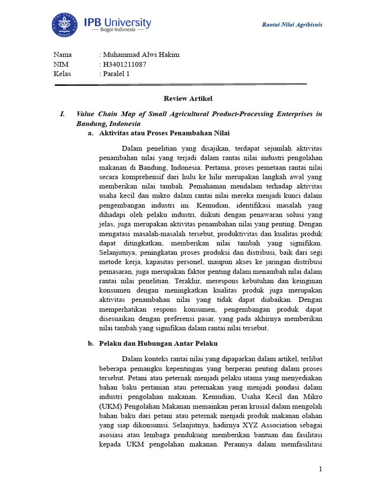 H3401211087 - Muhammad Alwi Hakim | PDF