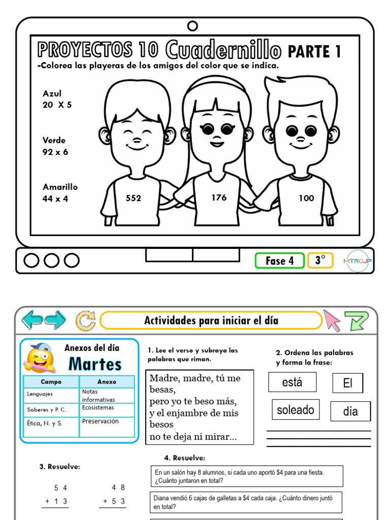 Cuadernillo PROYECTO 10 (1) - Removed | PDF | Ecosistema | Entorno natural