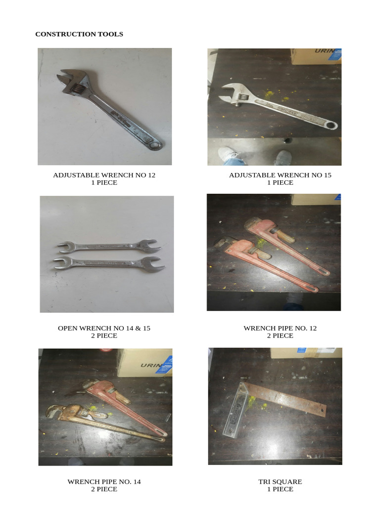 Construction Tools | PDF