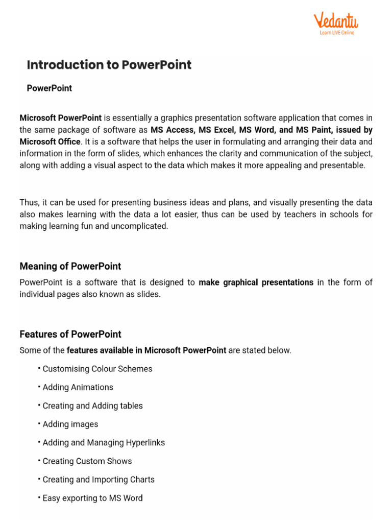 Introduction To PowerPoint | PDF