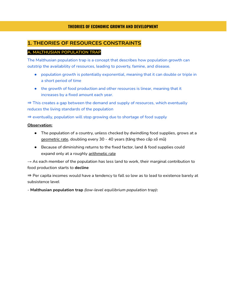 Growth | PDF | Economic Growth | Labour Economics