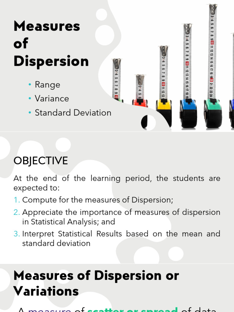 Measures-of-Variability (1) | PDF | Statistical Dispersion | Standard ...