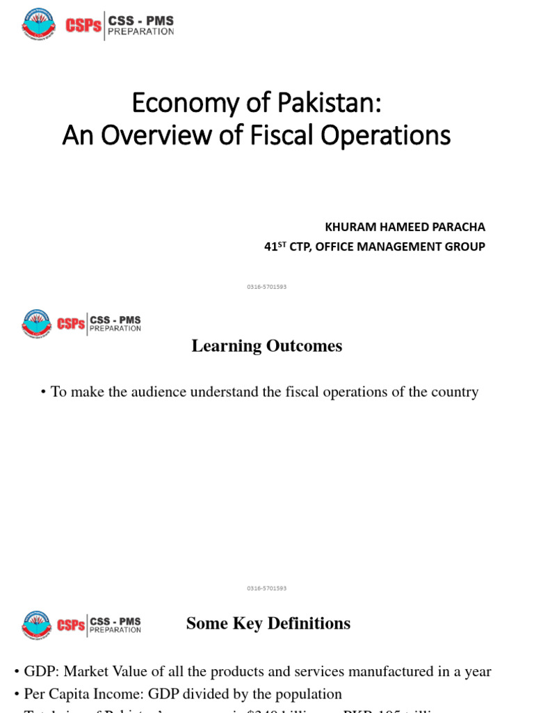 Lecture On Economy | PDF | Taxes | Government Spending