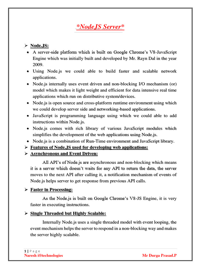 WebDevelopment BackEnd | PDF | Mongo Db | Computer Architecture