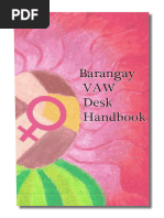 Brgy VAW Handbook Tagalog Final Texts PDF | PDF | Philippines | Social Institutions