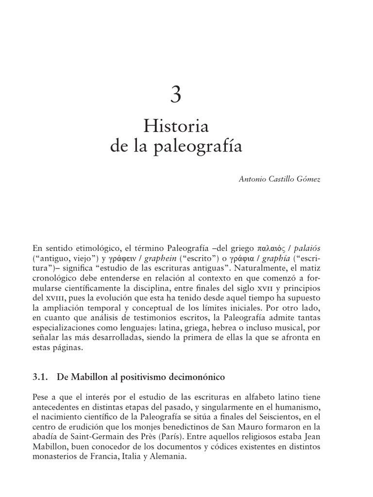5 Historia - de - La - Paleografia | PDF | Paleografía | Escritura