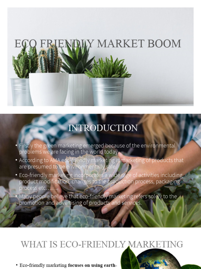 Eco-Friendly Marketing Strategies Explained | PDF | Marketing | Ecology