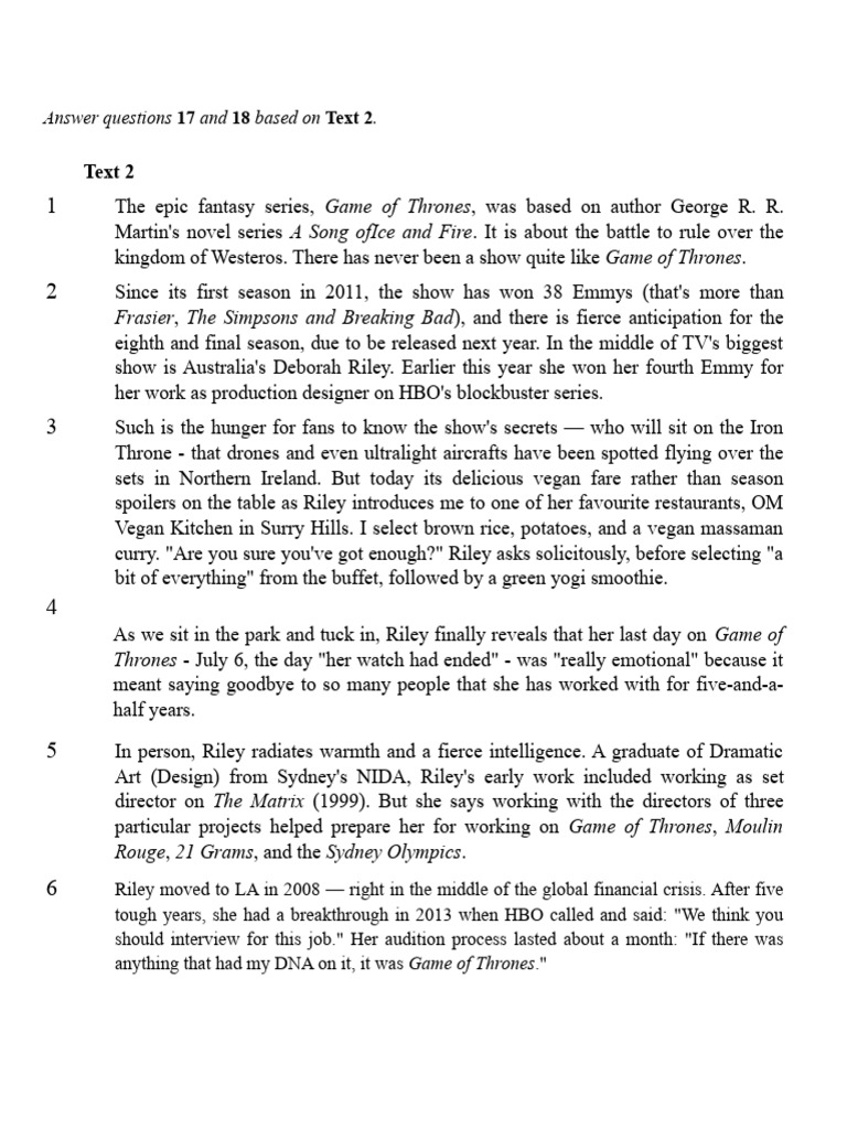 Part 4 Text 2 | PDF | Games & Activities | Art