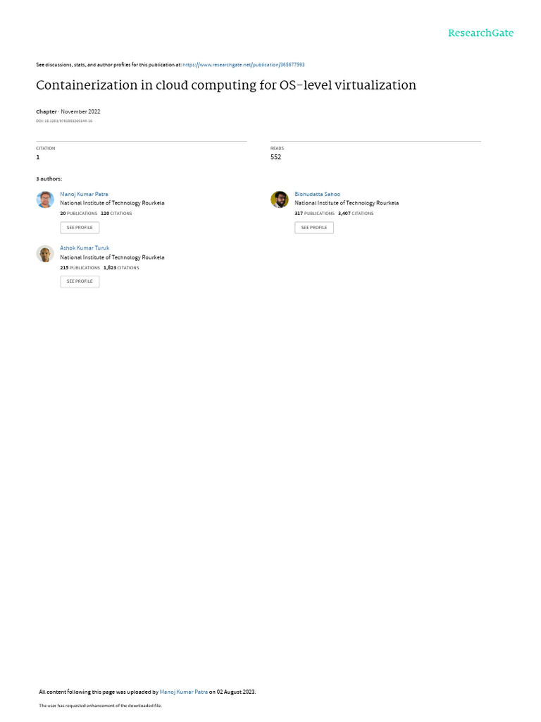ContainerizationinCloudComputingforOS-LevelVirtualization | PDF | Cloud ... ContainerizationinCloudComputingforOS-LevelVirtualization | PDF | Cloud ...