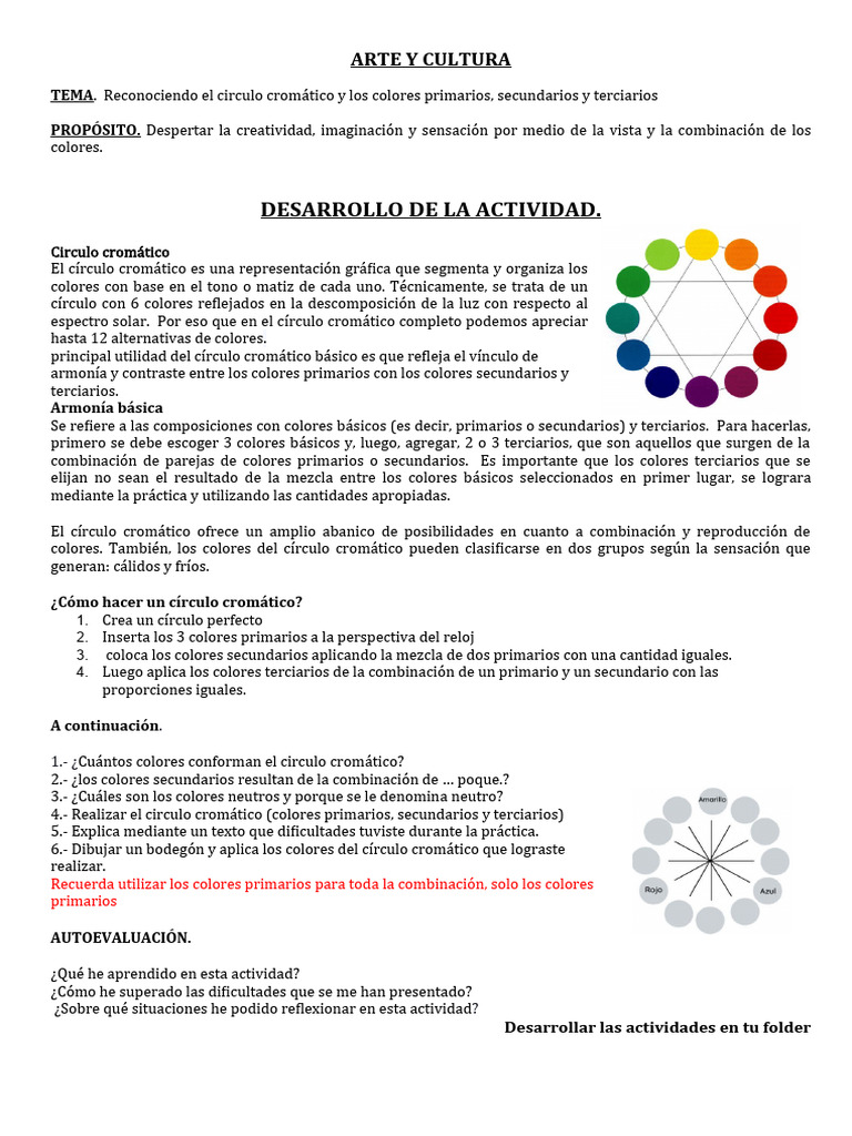 Colores | PDF | Color | Tecnicas artisticas