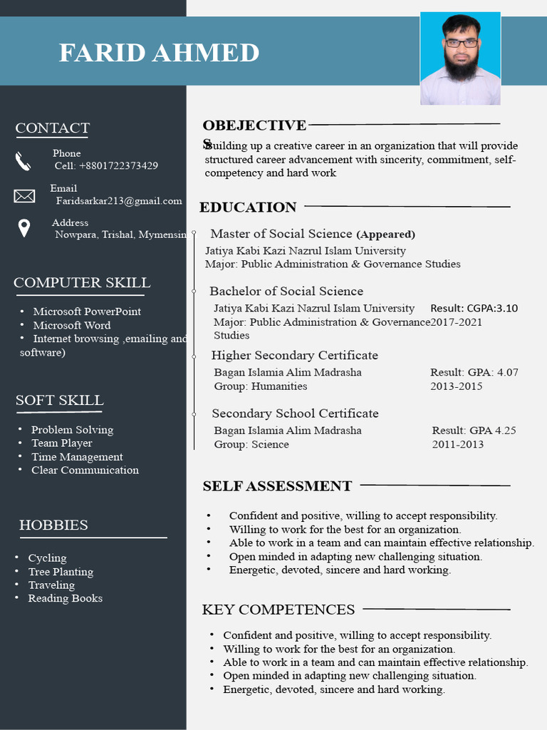 Fahad CV | Download Free PDF | Computing