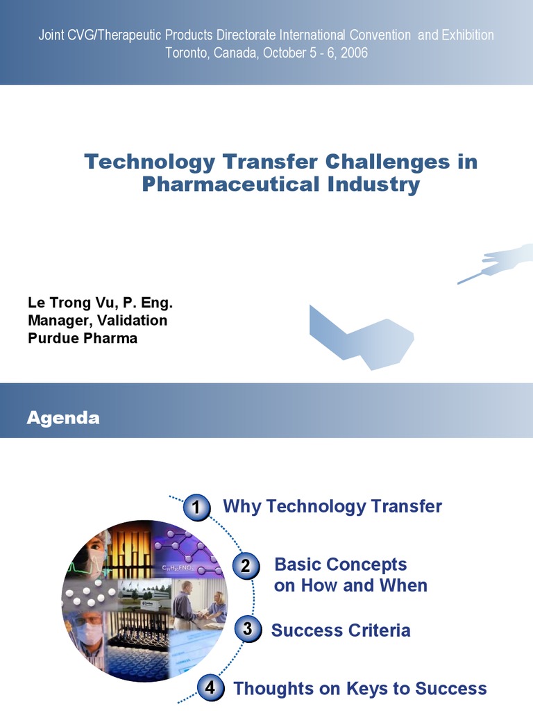 Technology Transfer Challenges in Pharmaceutical Industry | PDF ...