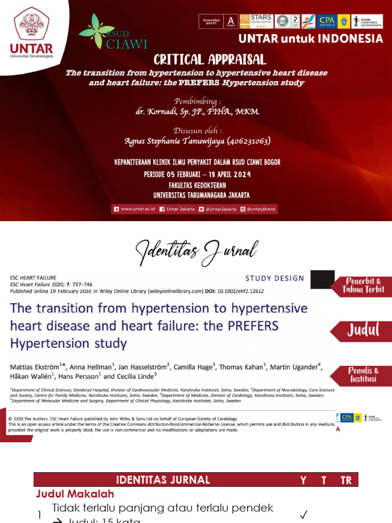 Critical Appraisal: The Transition From Hypertension To Hypertensive ...